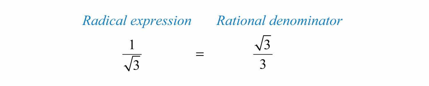 Multiplying and Dividing Radical Expressions